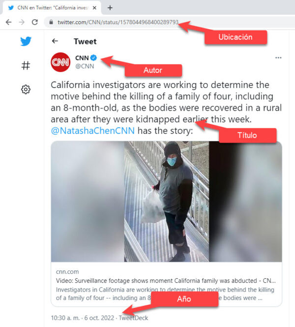 Citar y Referenciar en APA 7ma. Edición Twitter. Parte 16 - Normas APA ...