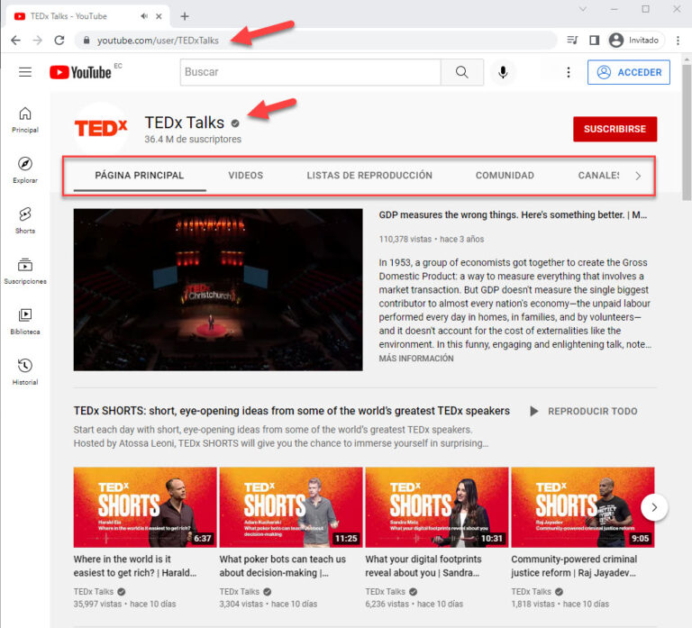 Citar en APA 7 Vídeos y Perfiles de YouTube - Normas APA 7, Tecnología ...